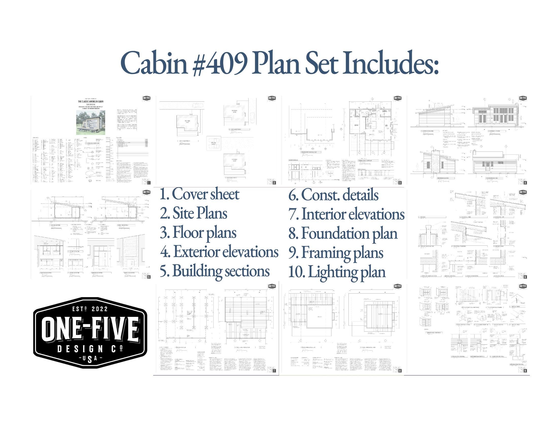 32x24 Cabin Plans With Clerestory Windows: DIY Cottage House Blueprint ...