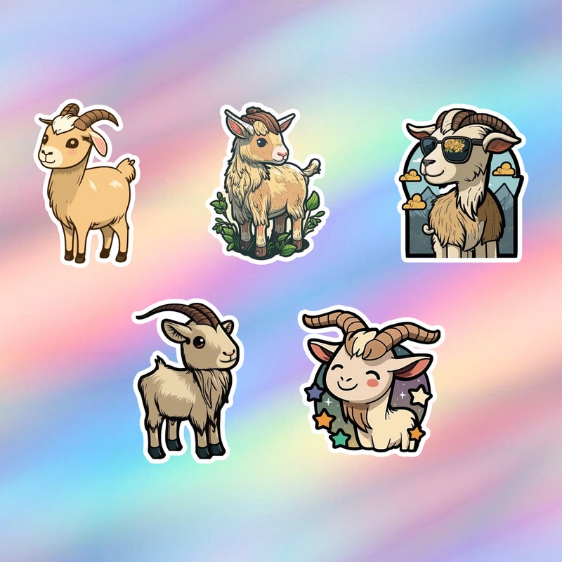 Goat Stickers - Etsy