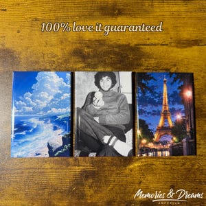 2x3 Custom Photo Magnets - Personalized Metal Fridge Magnets Graduation ...