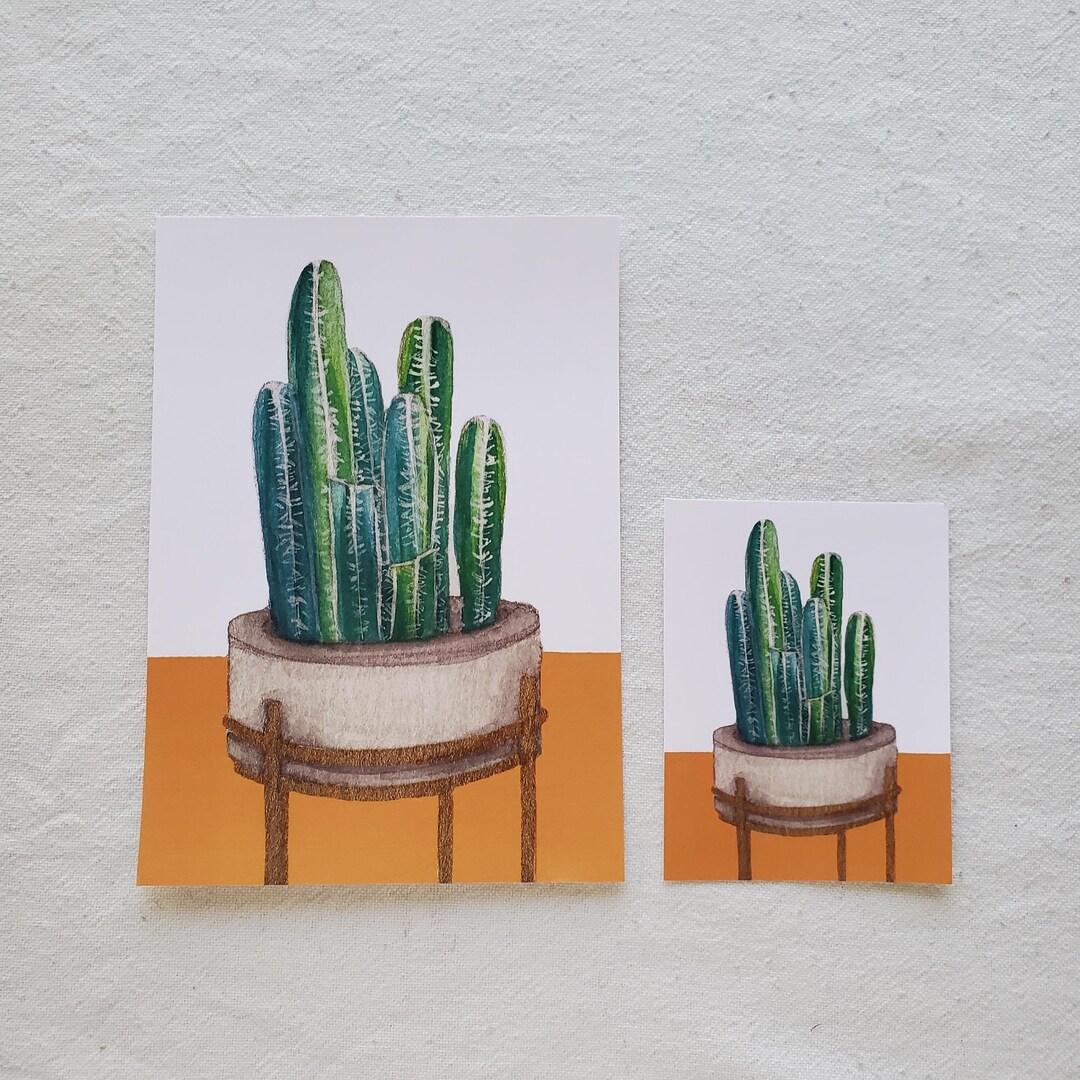 Cactus Spring Gallery Art Print - Etsy