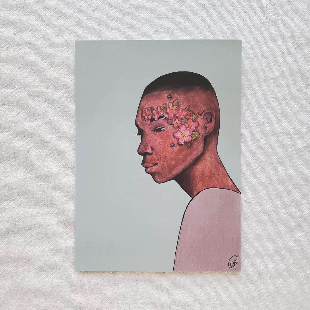 Flower Boy Spring Gallery Art Print - Etsy