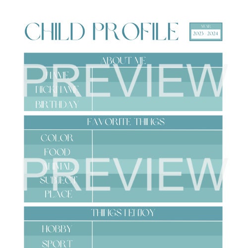 Homeschool Planner Pack - Portfolio (basic) - 16 Pages - Etsy