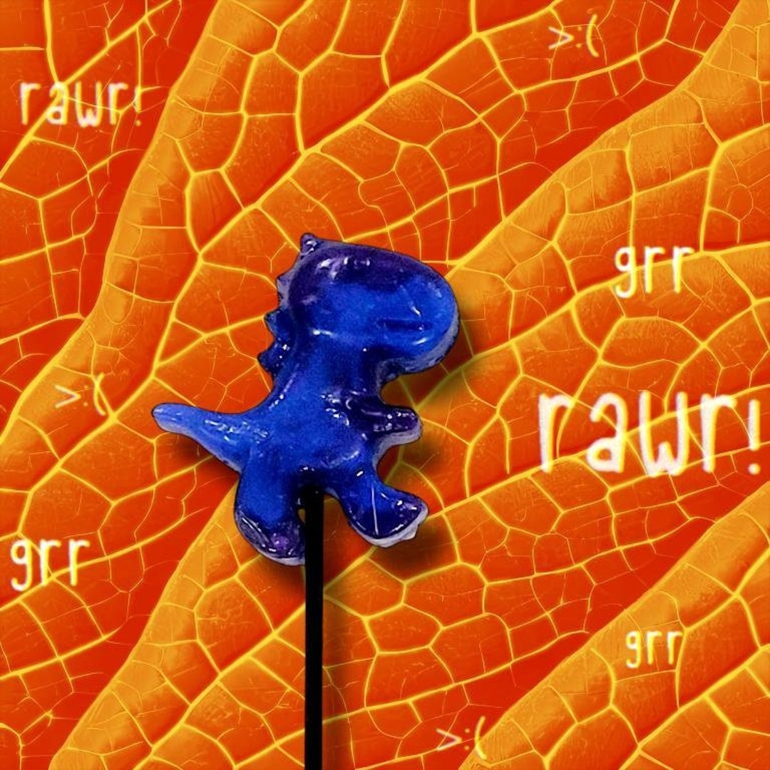 T-rex Evil Stick - Etsy
