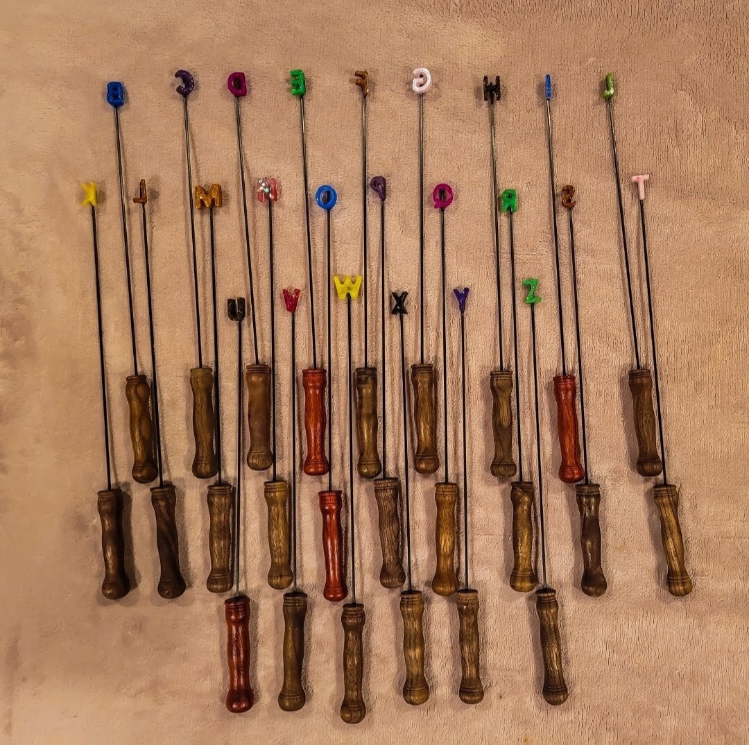 Alphabet Evil Sticks - Etsy