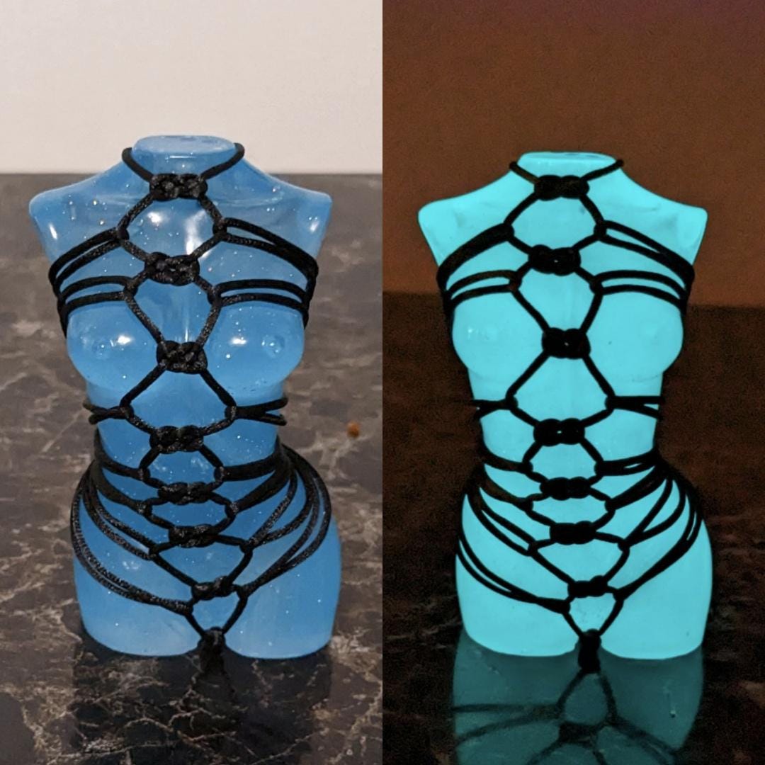 Female Shibari Figurine - Etsy