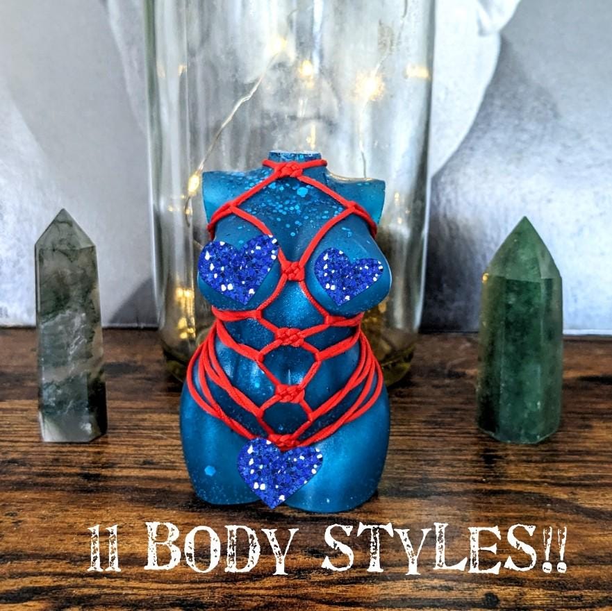 Female Shibari Figurine - Etsy