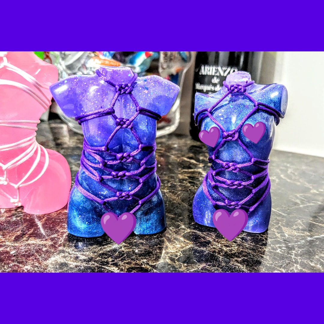Male and Female Shibari Figurine - Etsy