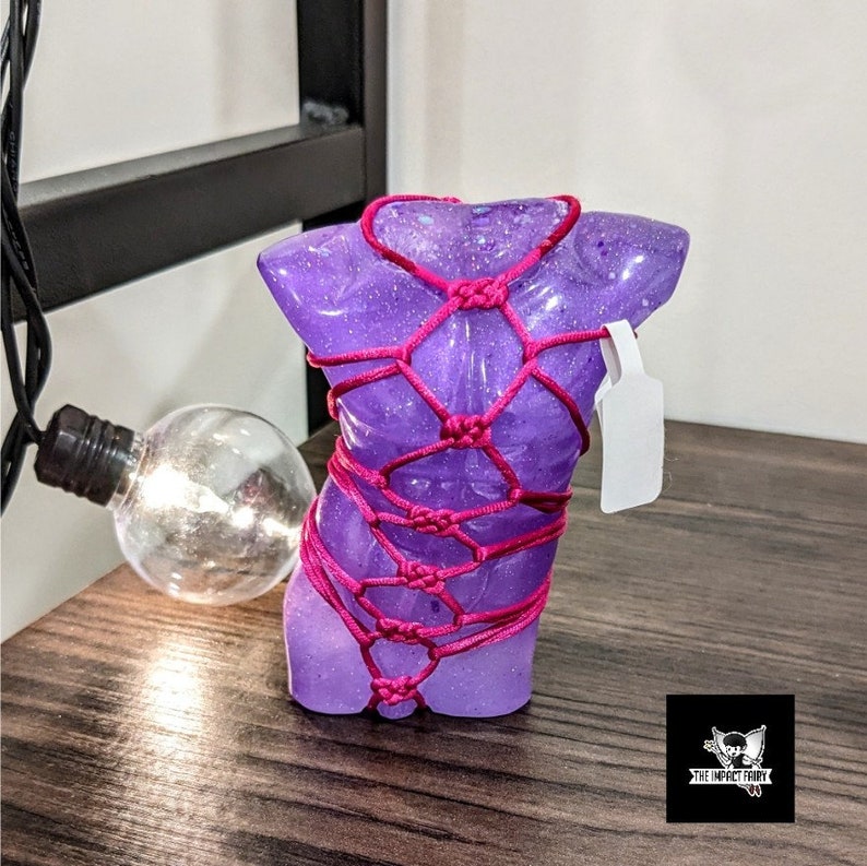 Male and Female Shibari Figurine - Etsy