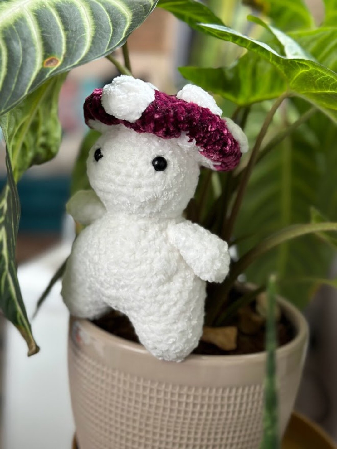 Small Mushroom Plushie | Mushroom Baby | Crochet Mushling | Chunky ...