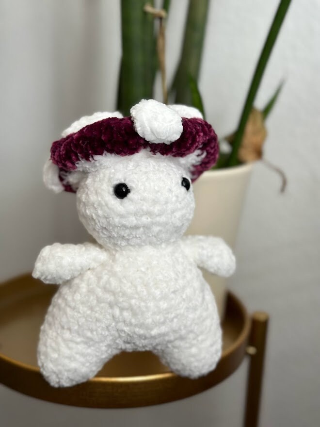 Small Mushroom Plushie Mushroom Baby Crochet Mushling Chunky Crochet ...