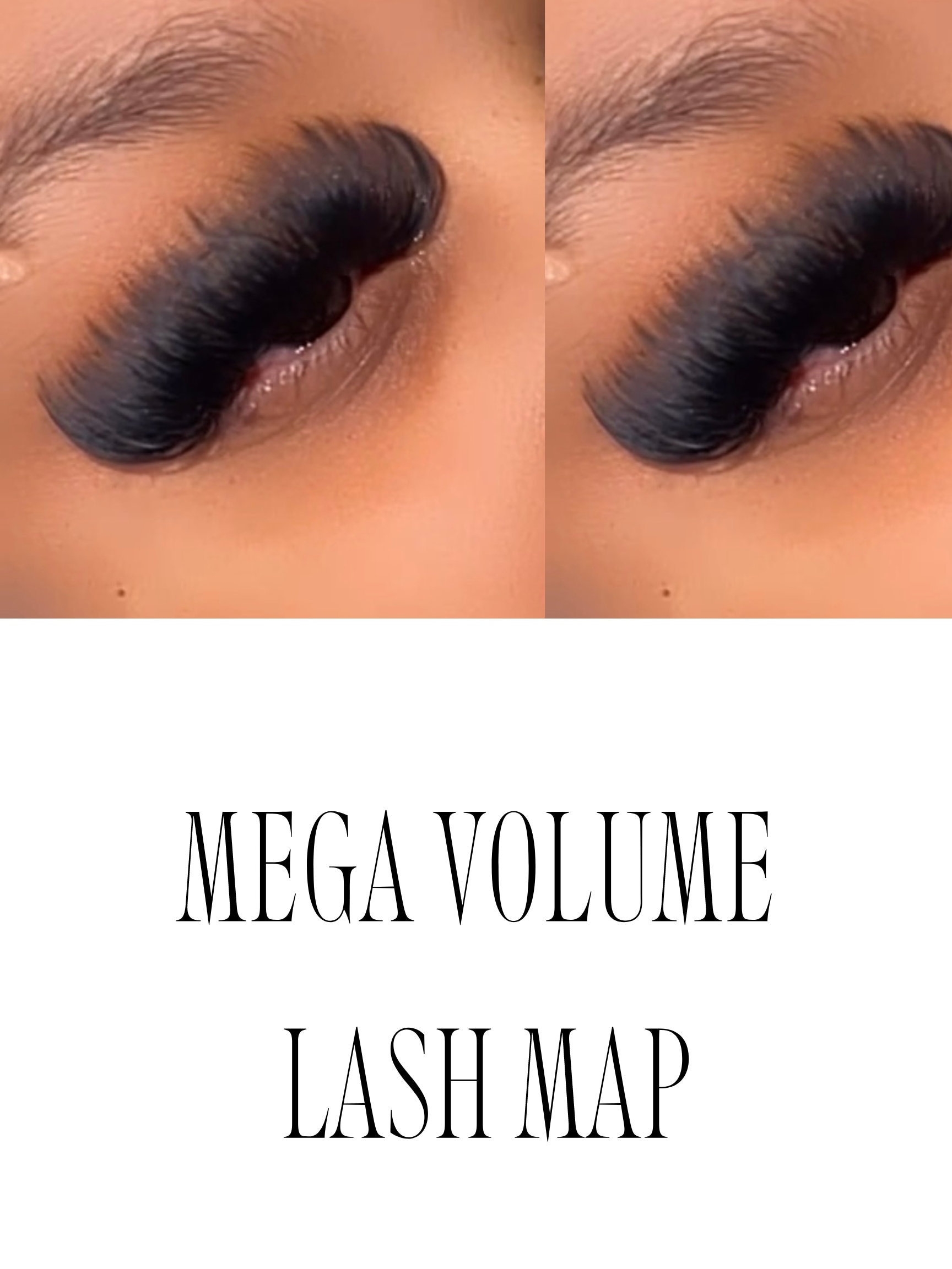 Mega Volume Lash Mapping Ebook Lash Training Manual - Etsy