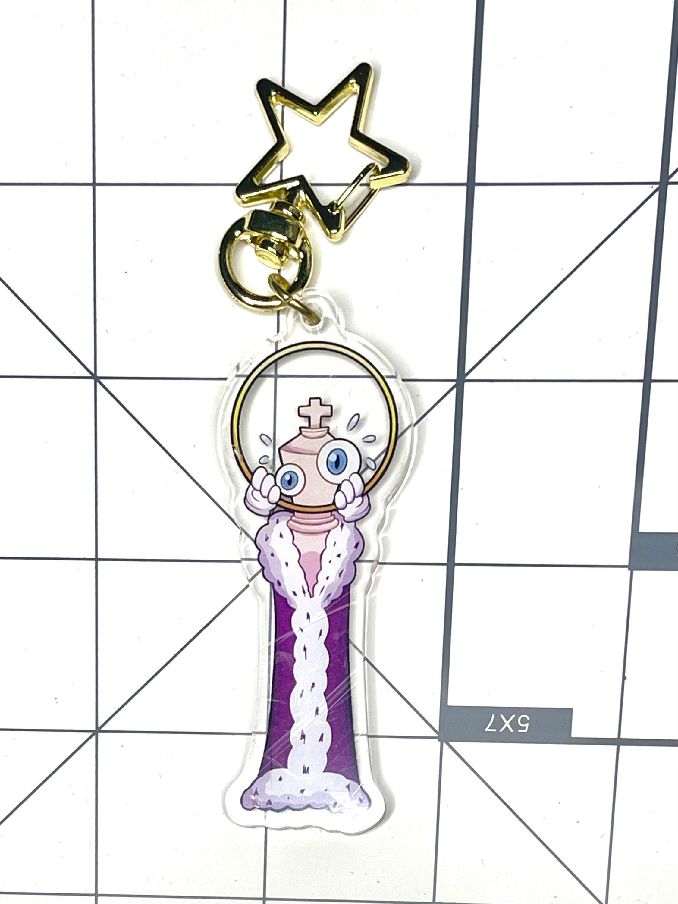 The Amazing Digital Circus Ariel Hoop Acrylic Charms - Etsy