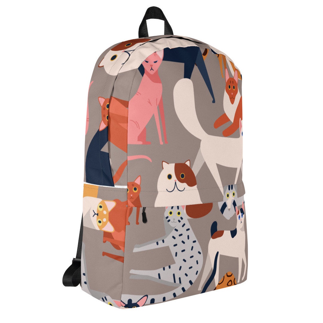 Cats Backpack - Etsy