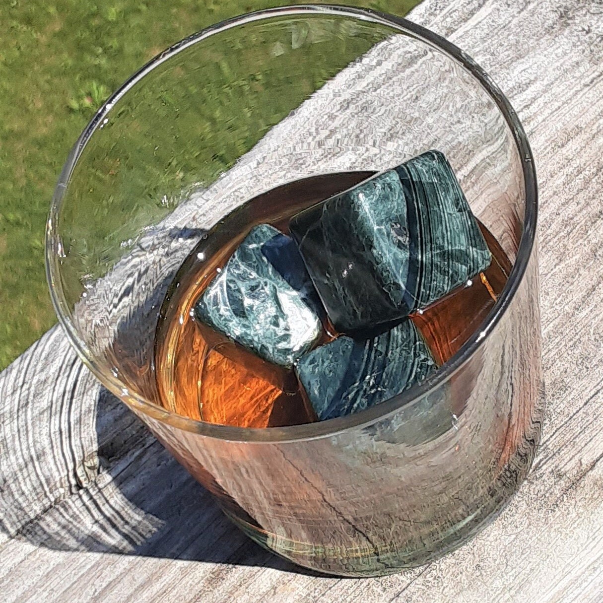 Verde Marble Whiskey Stones - Etsy