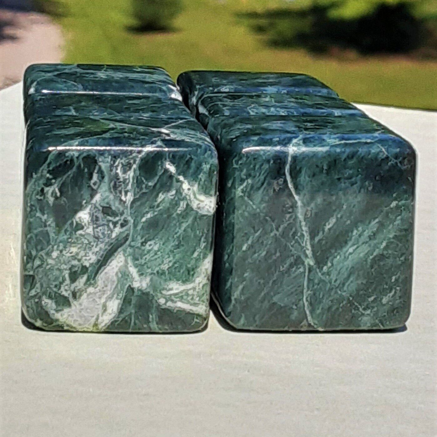 Verde Marble Whiskey Stones - Etsy