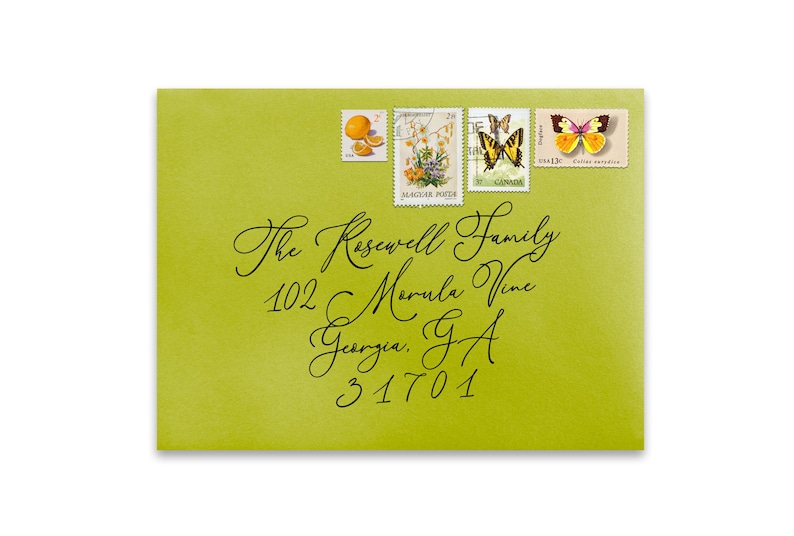Sicily Envelope Addressing | Printable Calligraphy Guest Addressing ...