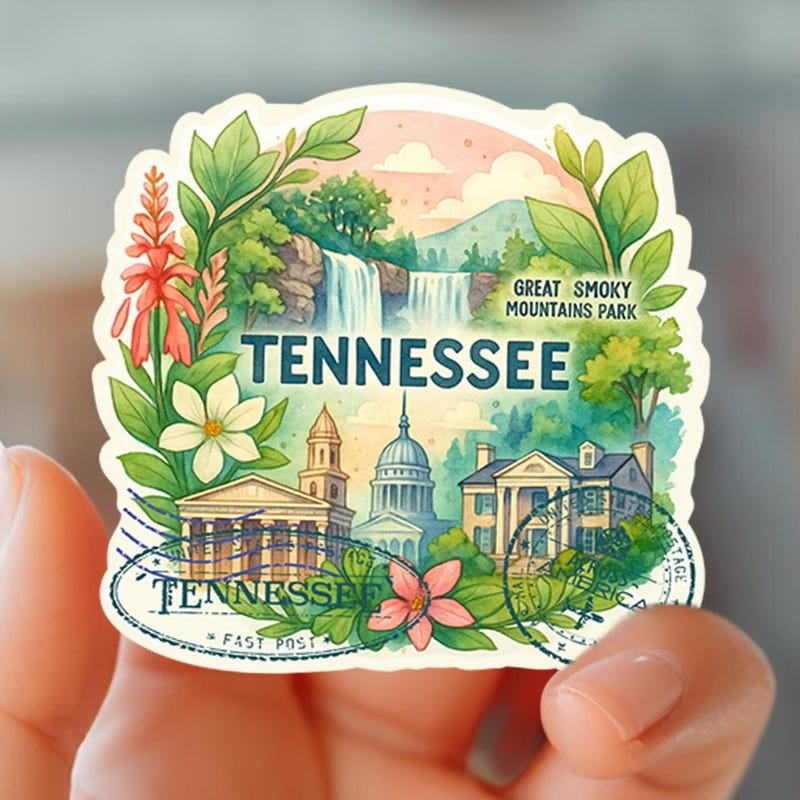 Tennessee Sticker - Etsy