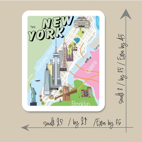 Nyc Map - Etsy