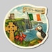 Vintage Ireland Stickers: Waterproof Vinyl Decals - Cliffs of Moher - Etsy