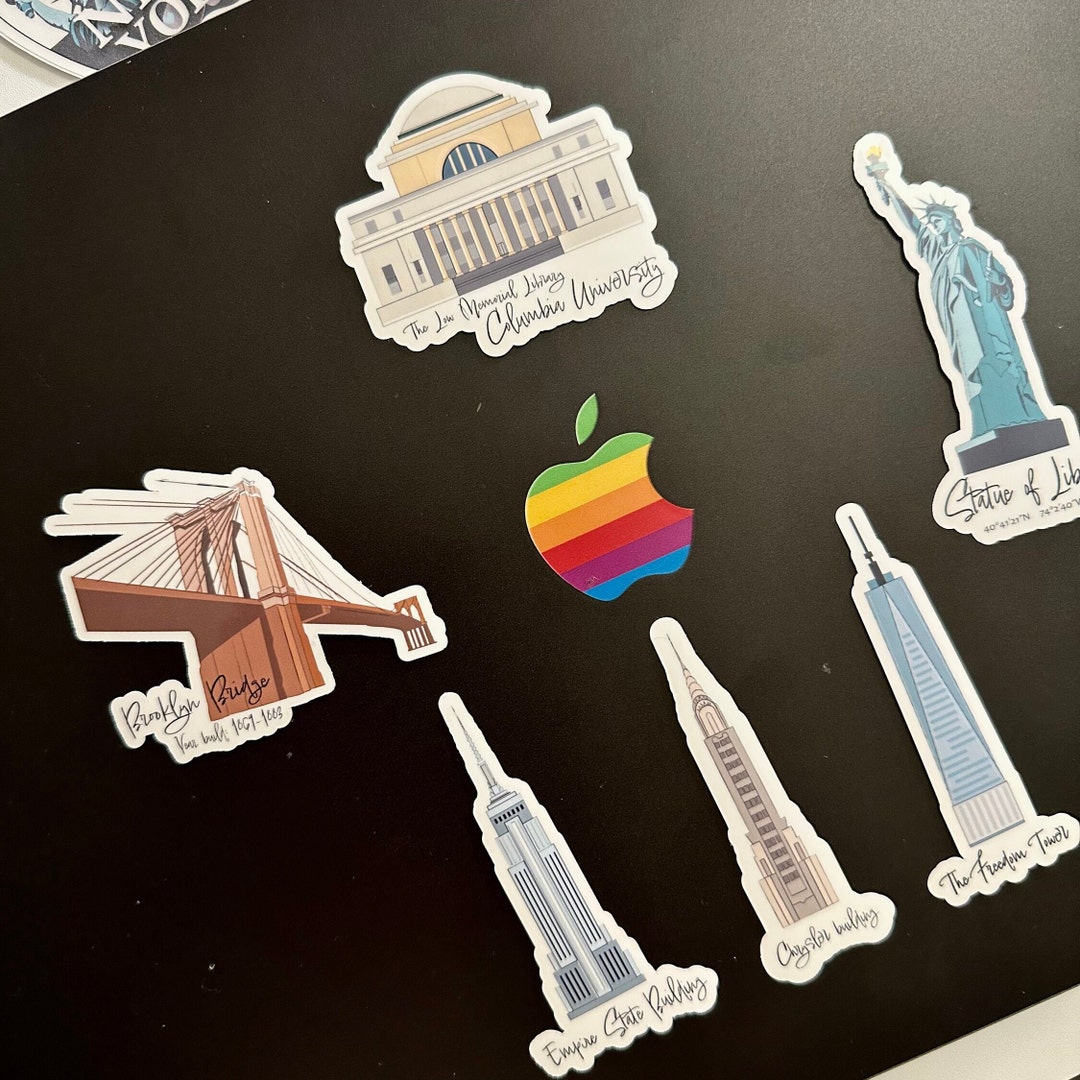 New York,new York City Themed, Sticker Bundle, Sticker Set, Laptop ...