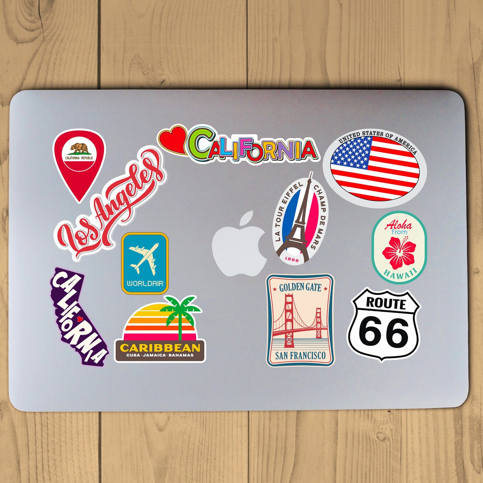 Route 66 Sticker, United States Road Sign, Road Trip Route Die Cut ...