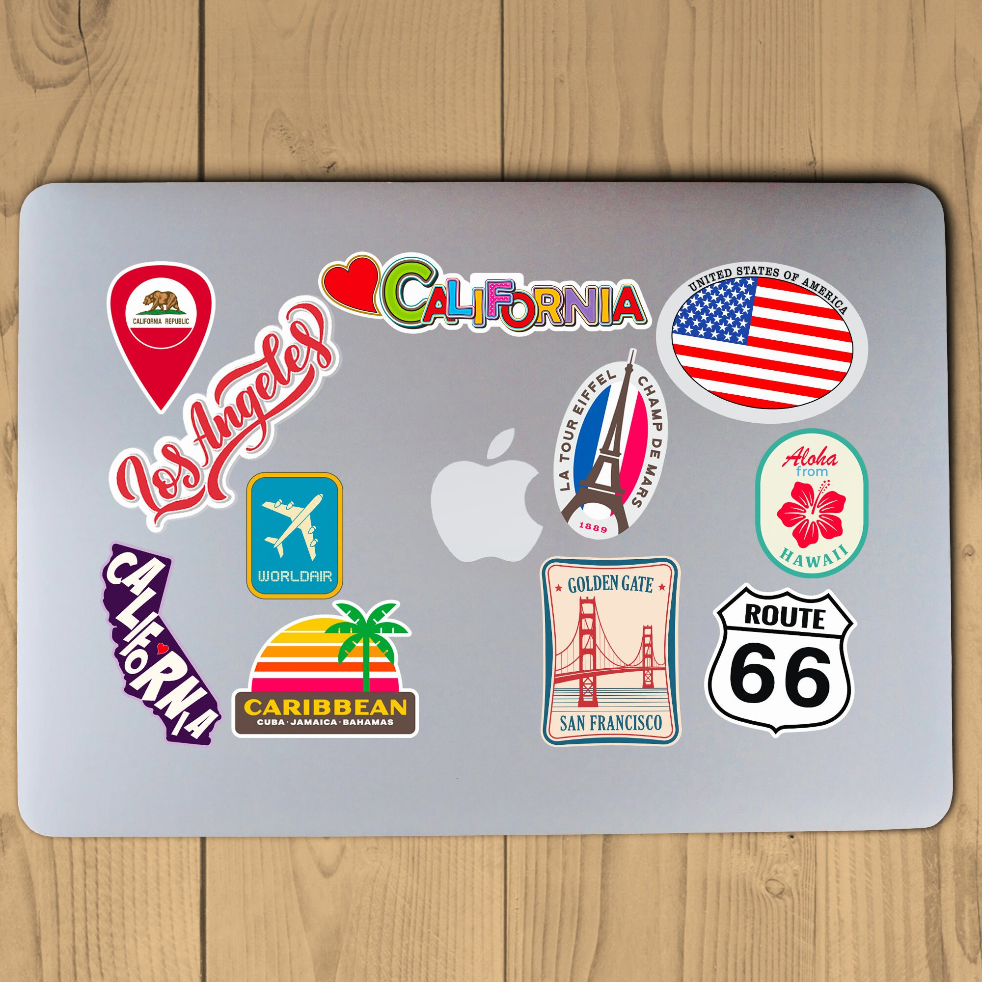 Route 66 Sticker, United States Road Sign, Road Trip Route Die Cut ...