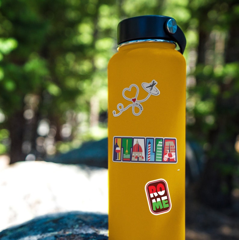 10/16 Vinyl Italy Stickers, Die Cut Decal Set, Italy Sticker Pack ...