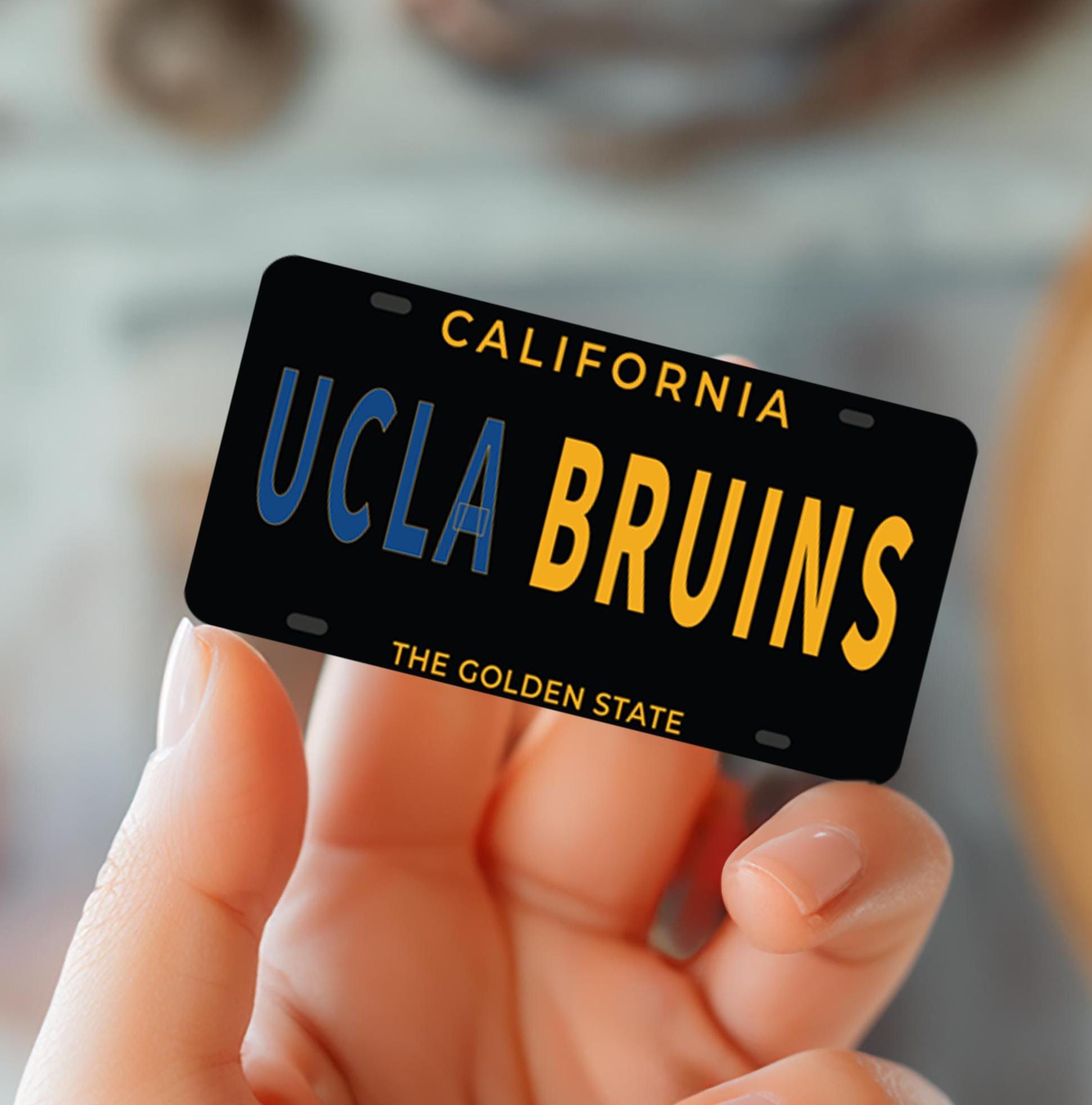 Personalized California License Plate Sticker: Custom Name, Waterproof ...