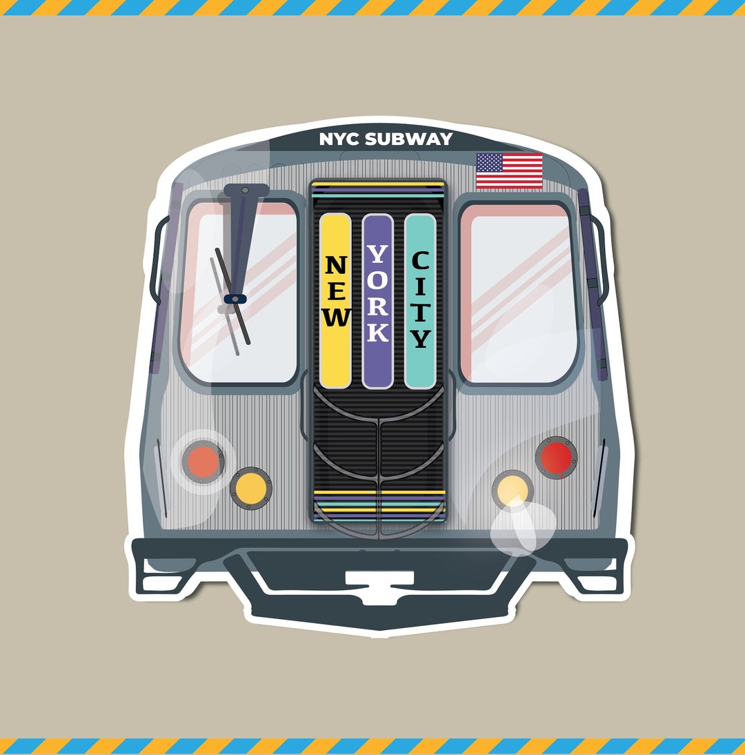 New York City Subway Train - Etsy