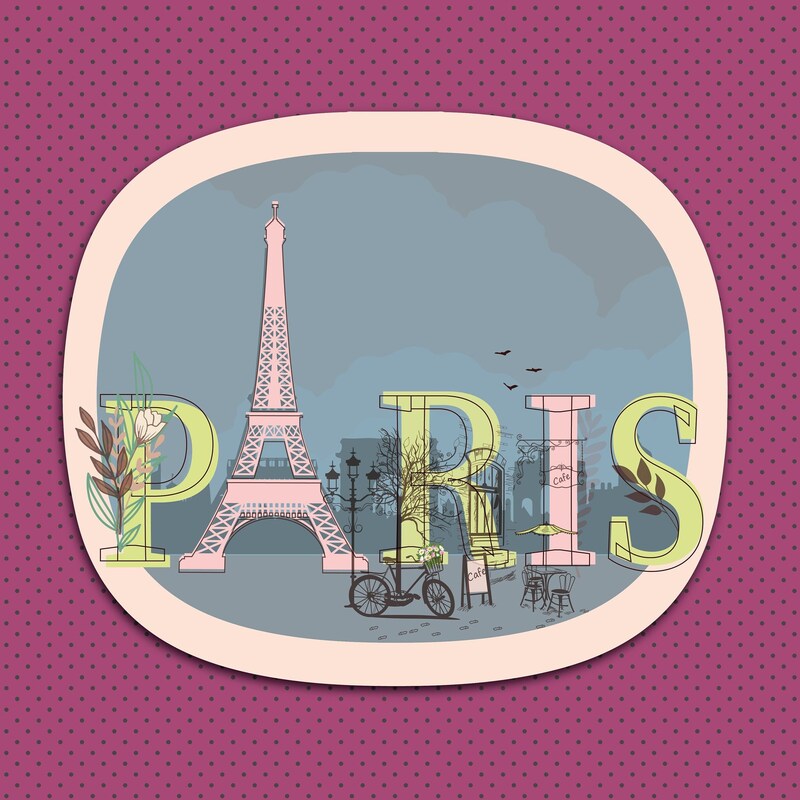 Paris Sticker - Etsy