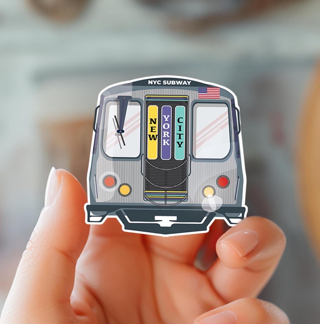 New York City Sticker, Decal for Car, Water Bottle Suitcase - Etsy