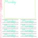Days of the Week Bundle English Downloadable PDF Worksheets for Kinder ...