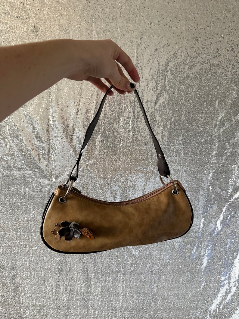 Vintage Early 2000s Brown Shoulder Bag - Etsy