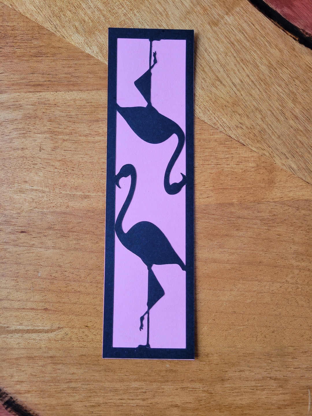 Flamingo Paper Bookmark - Etsy