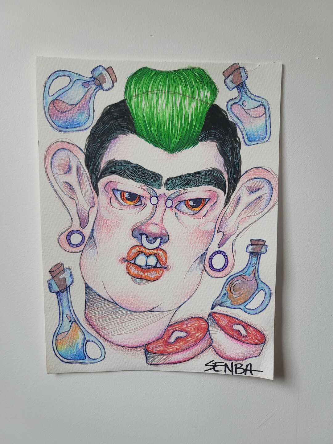 Spell Gone Bad 912 Original Wall Artwork - Etsy