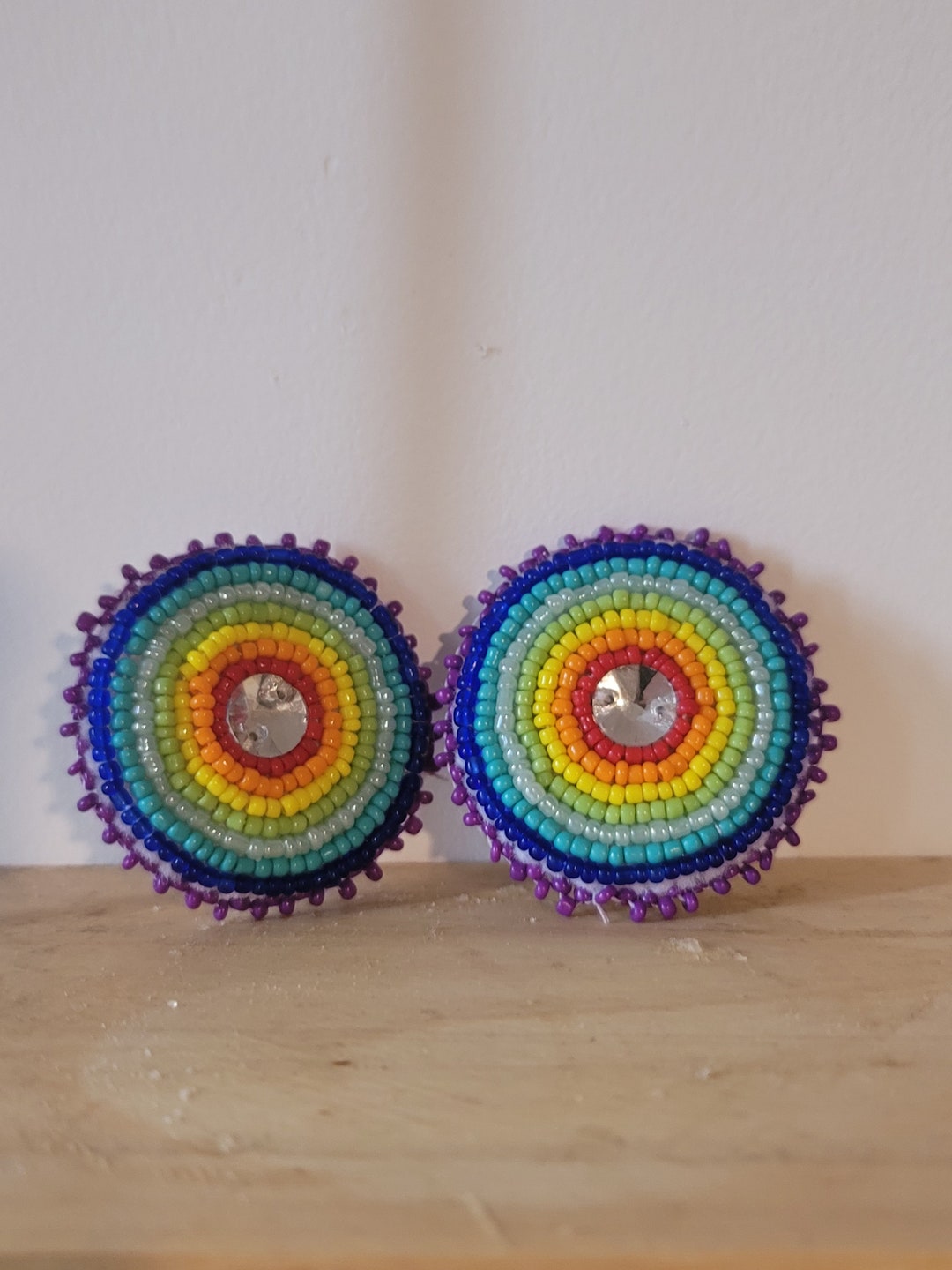 Rainbow Delights Indigenous Bead Work - Etsy