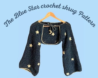 The Blue Star Set Crochet Pattern - Etsy