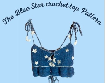 The Blue Star Set Crochet Pattern - Etsy