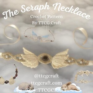 The Seraph Necklace Crochet Pattern - Etsy