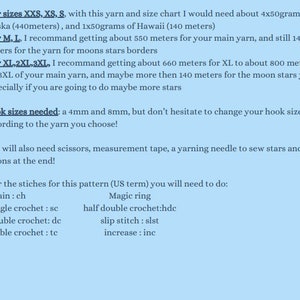 The Blue Star Set Crochet Pattern - Etsy