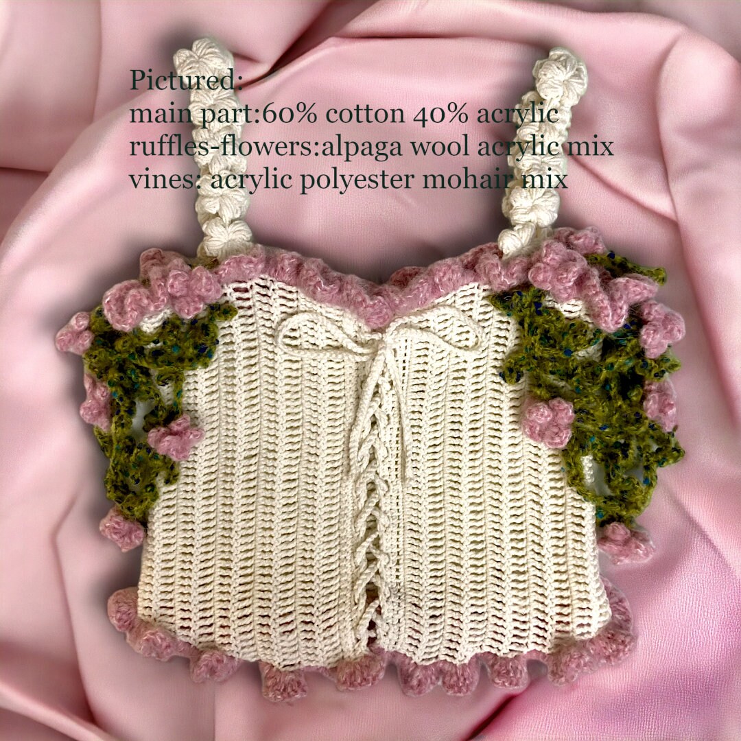 The Garden Fae Set Crochet Pattern - Etsy