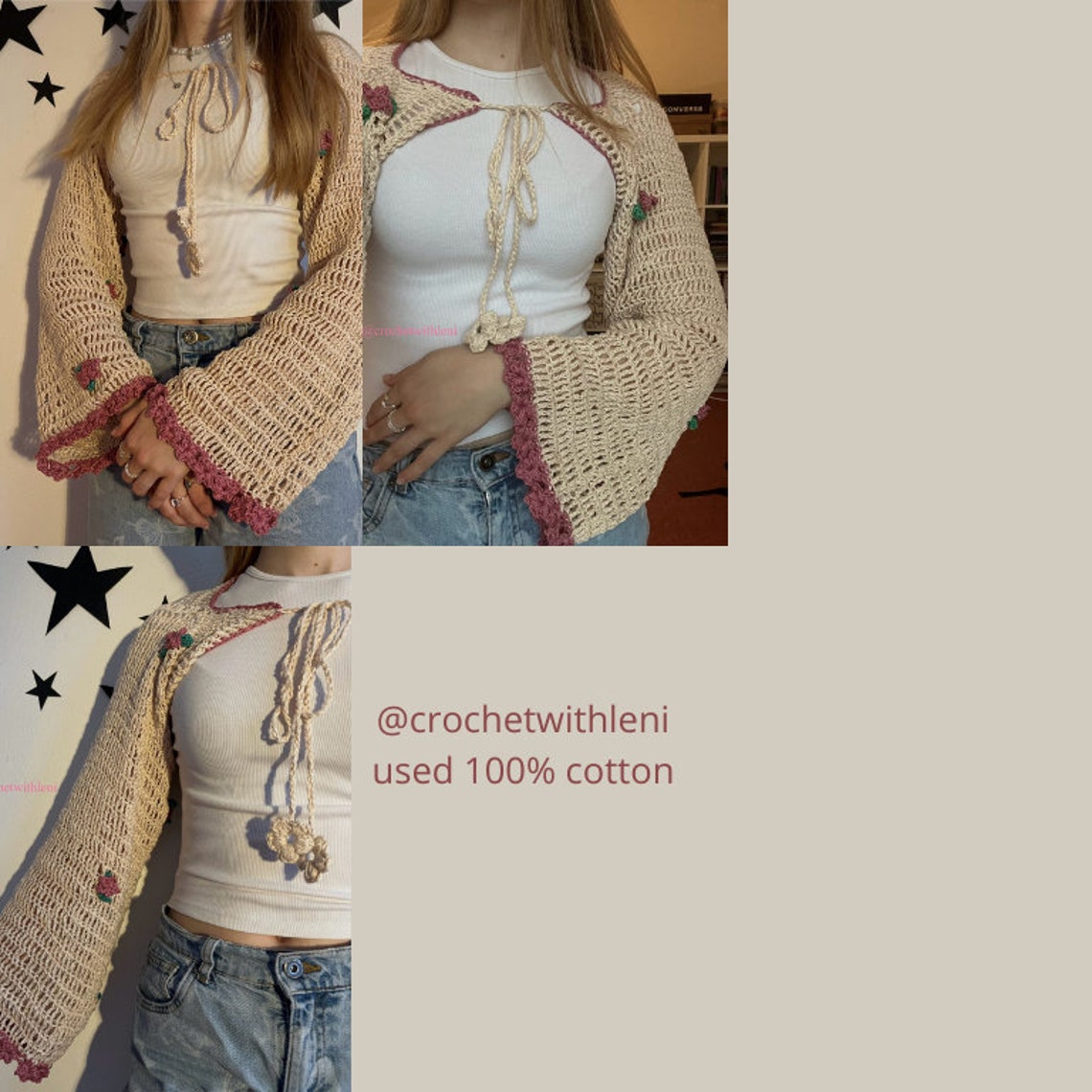 The Garden Fae Shrug Crochet Pattern - Etsy
