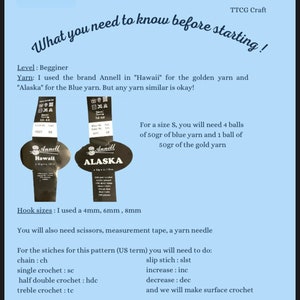 The Blue Star Set Crochet Pattern - Etsy