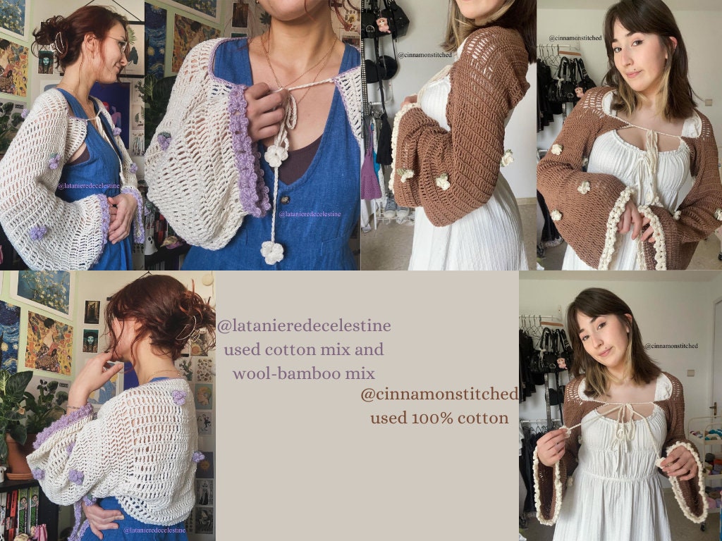 The Garden Fae Set Crochet Pattern - Etsy