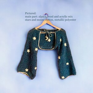 The Blue Star Shrug Crochet Pattern - Etsy