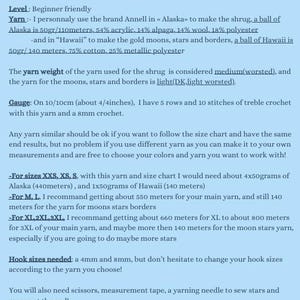 The Blue Star Set Crochet Pattern - Etsy