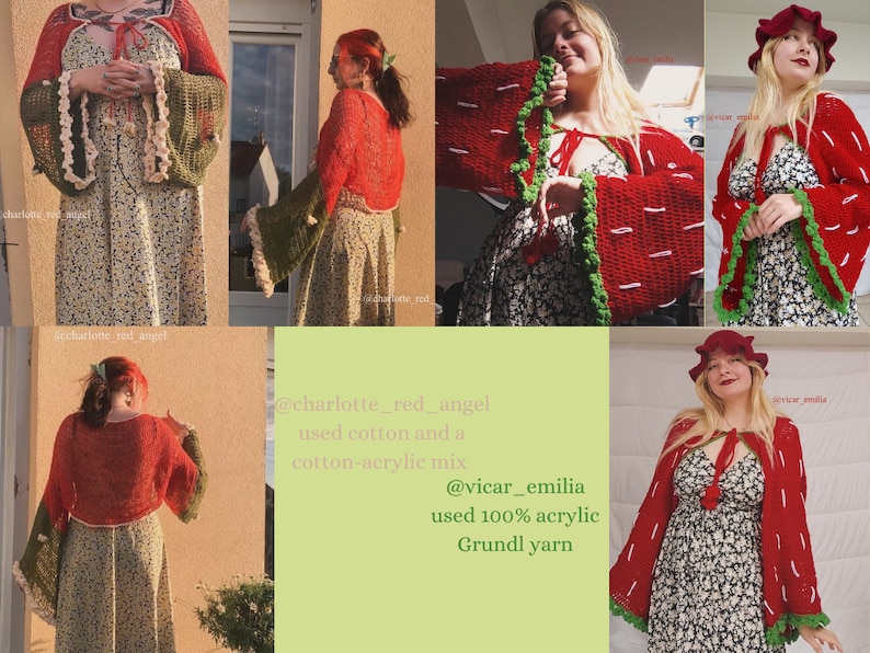 The Garden Fae Set Crochet Pattern - Etsy