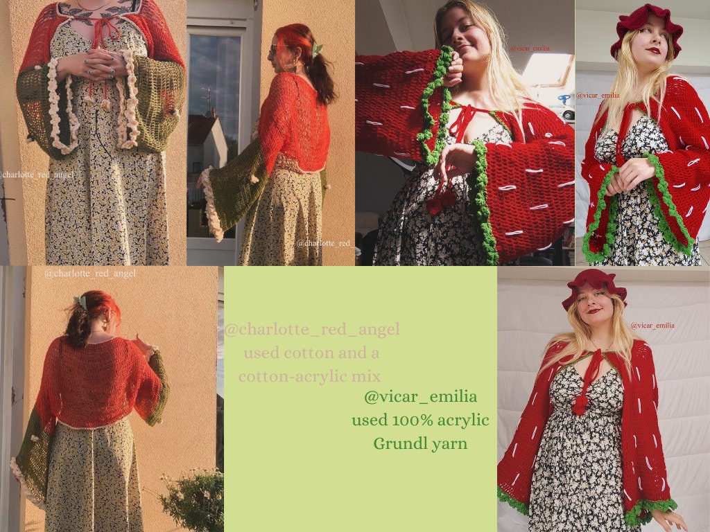 The Garden Fae Set Crochet Pattern - Etsy