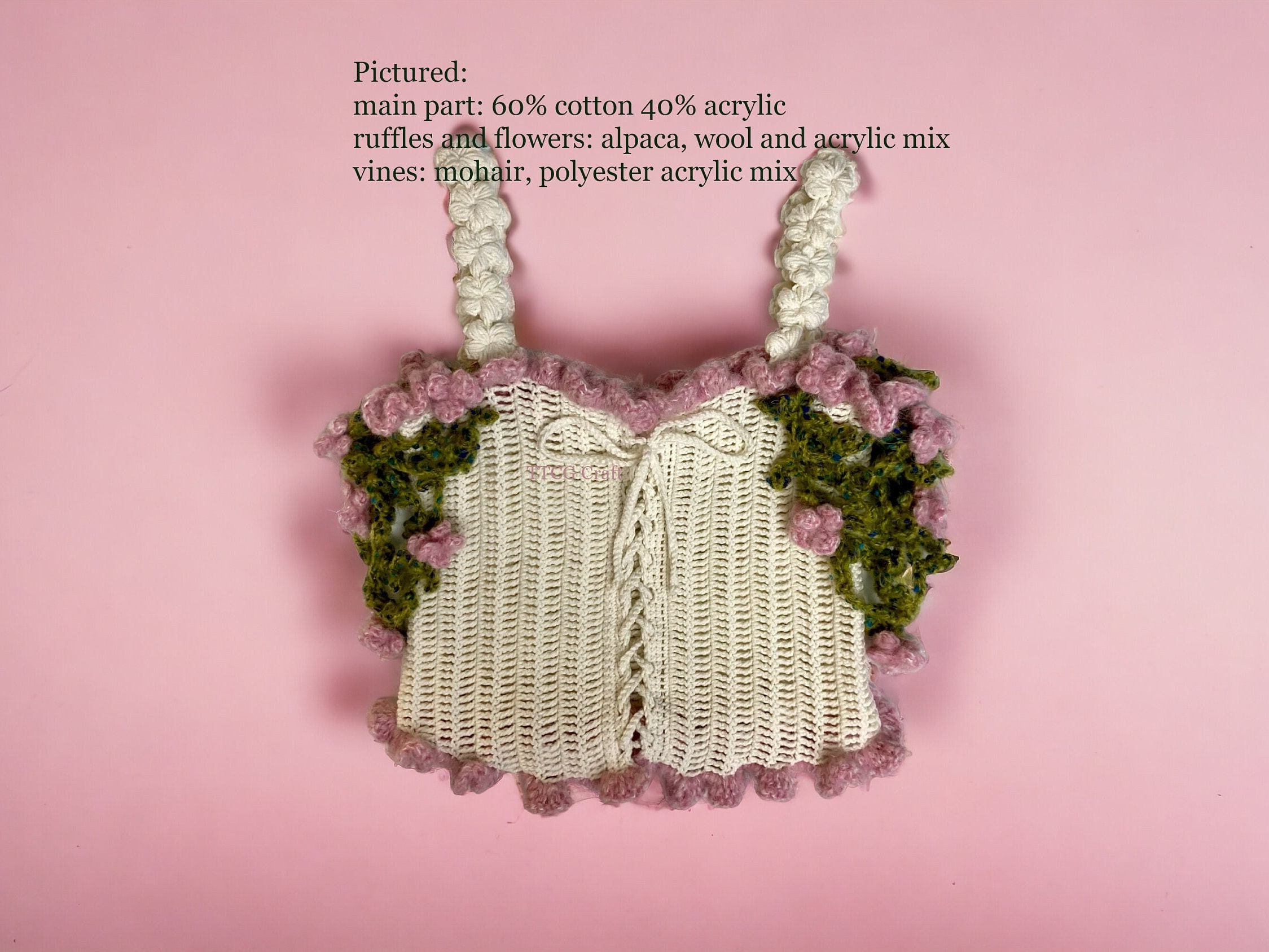 The Garden Fae Top Crochet Pattern - Etsy Canada