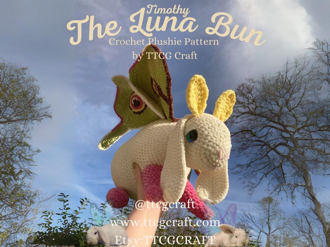 Timothy, the Luna Bun Plushie Crochet Pattern - Etsy